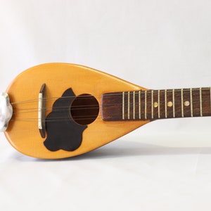 Greek Baglama, Greek Instrument, Vintage Handmade Baglama, 6 String ...