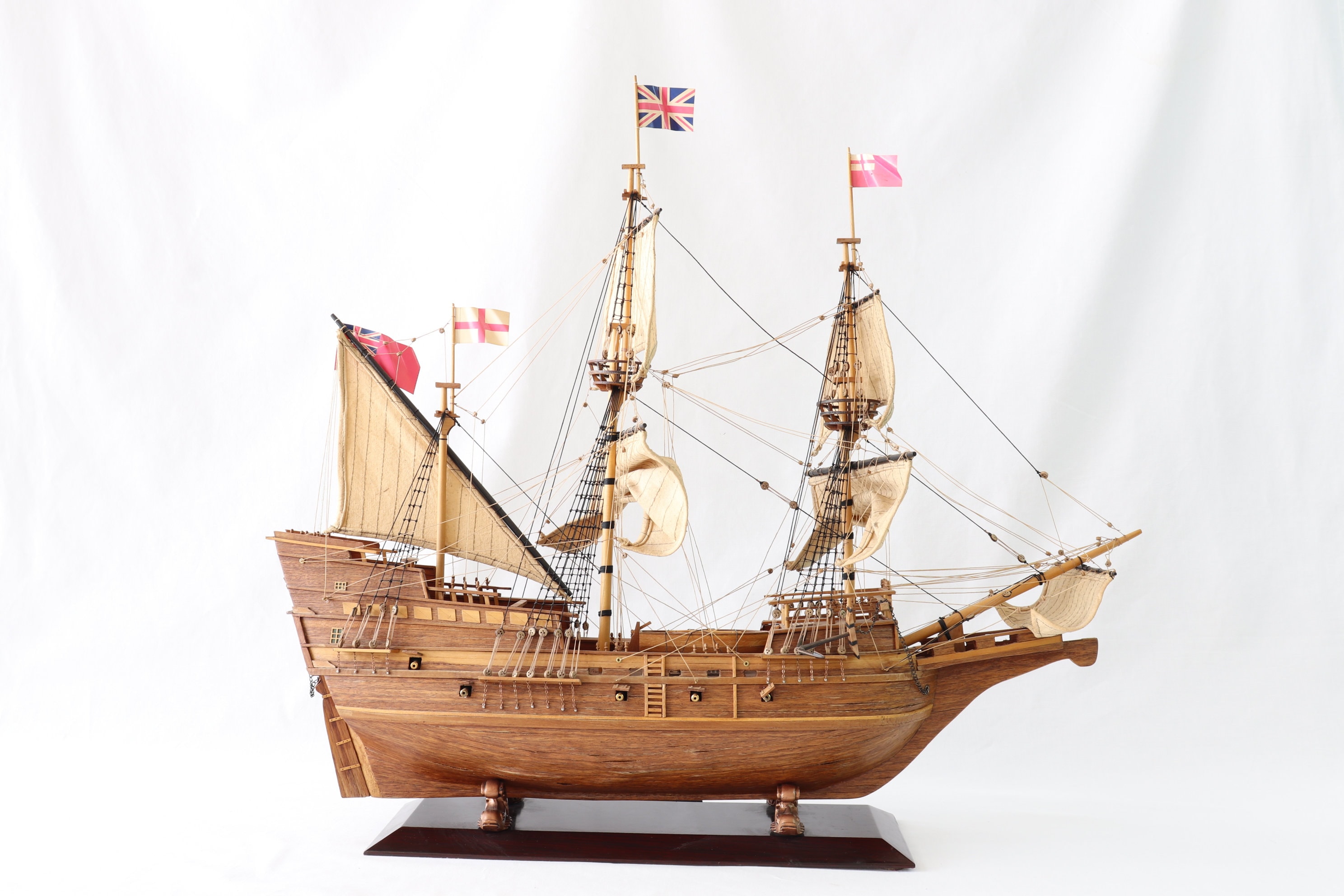 Mayflower Ship Model Mayflower UK 1620 Wooden Ship Model - Etsy