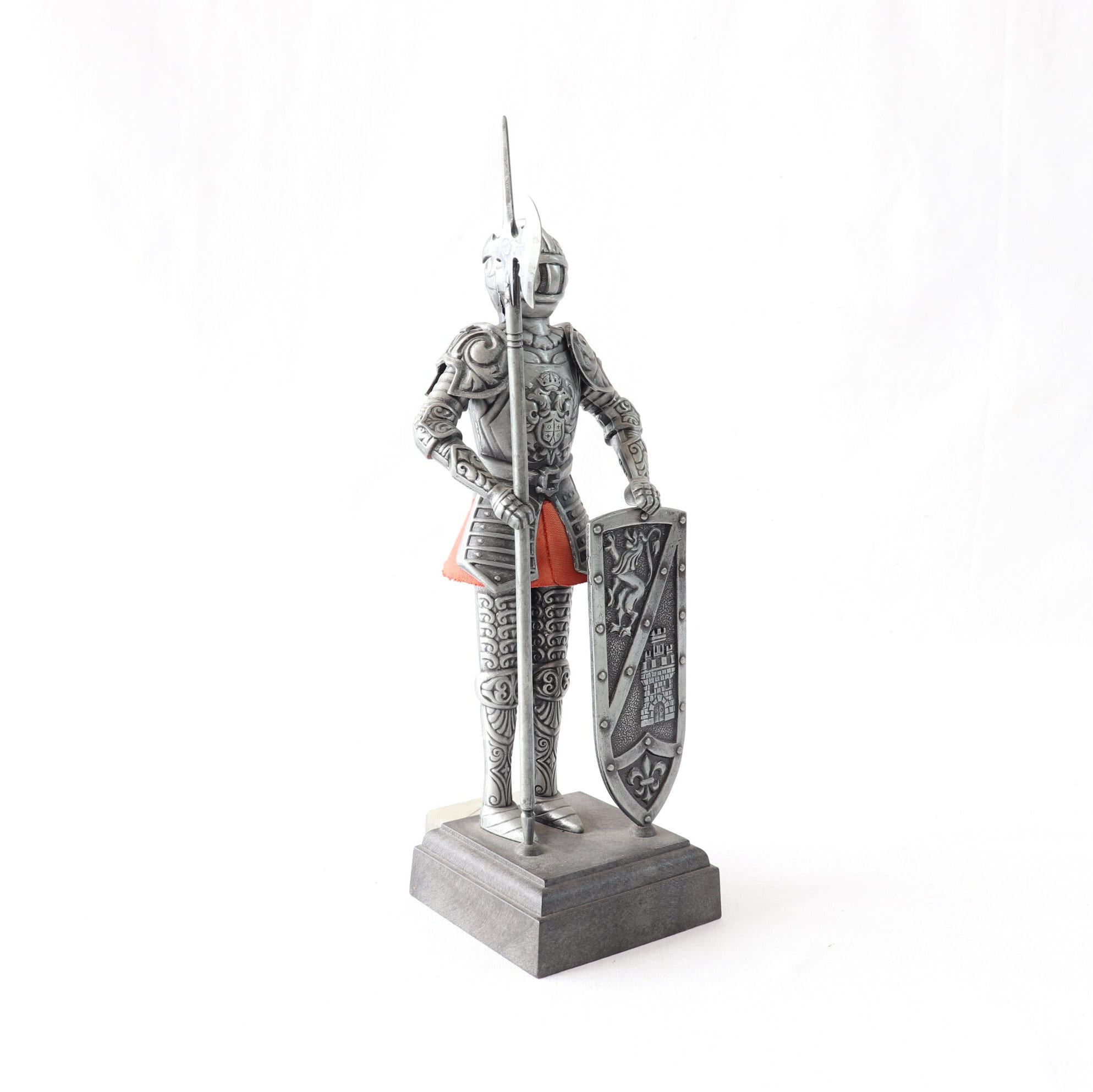 Medieval Knight Armor, Armor With Halberd, Medieval Figurine, Knight ...
