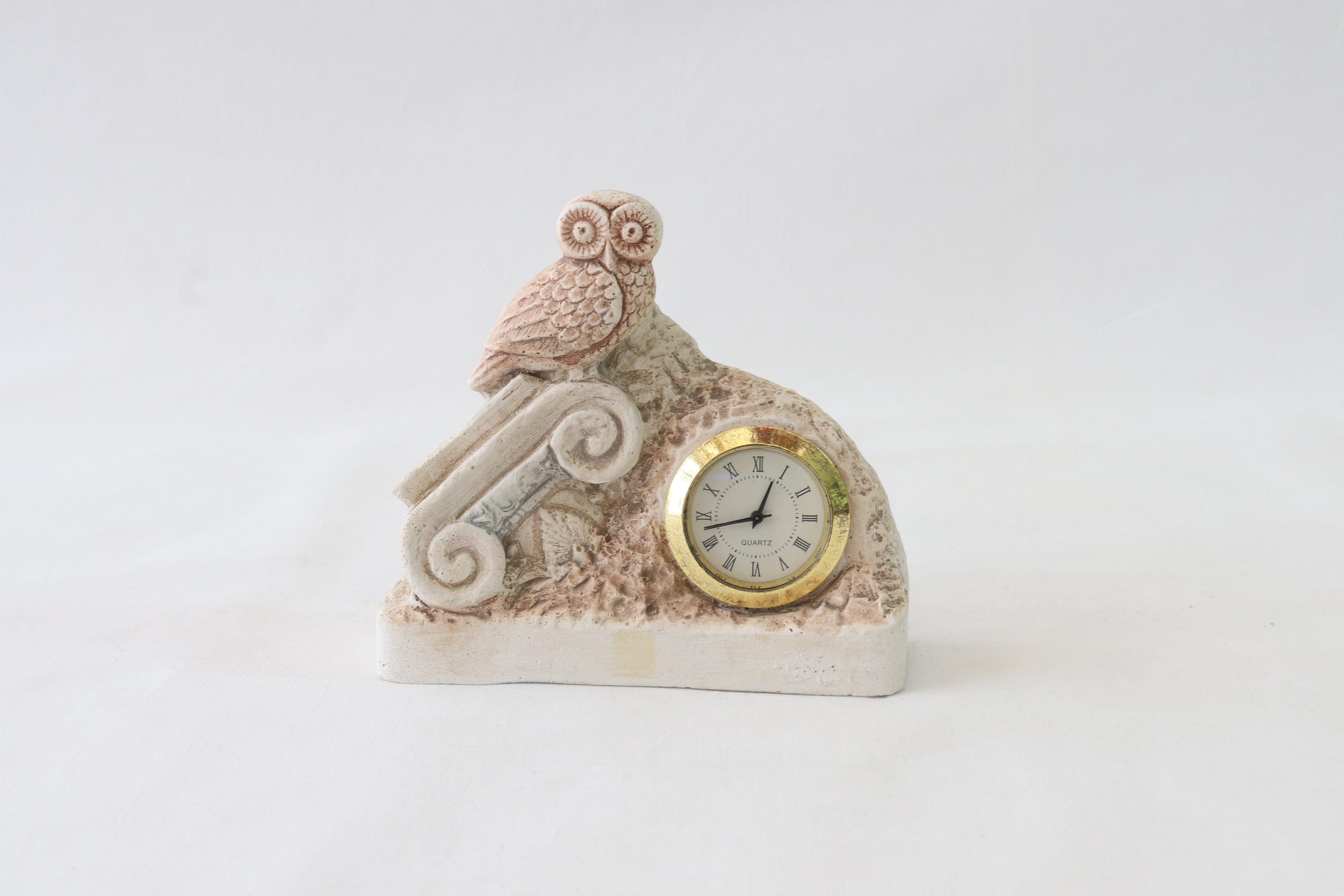 Ancient Greek Table Clock Desk Clock Ceramic Table Clock - Etsy