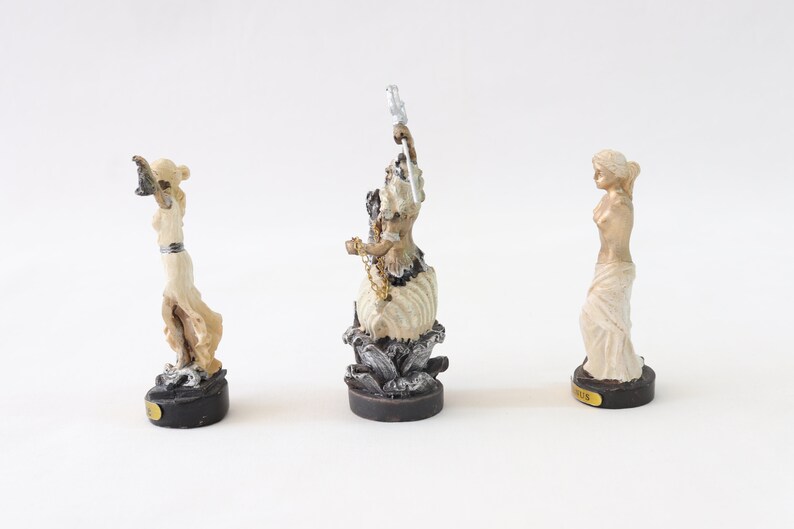 Poseidon Miniature, Venus of Milo Statue, Justice Statue, Jupiter ...