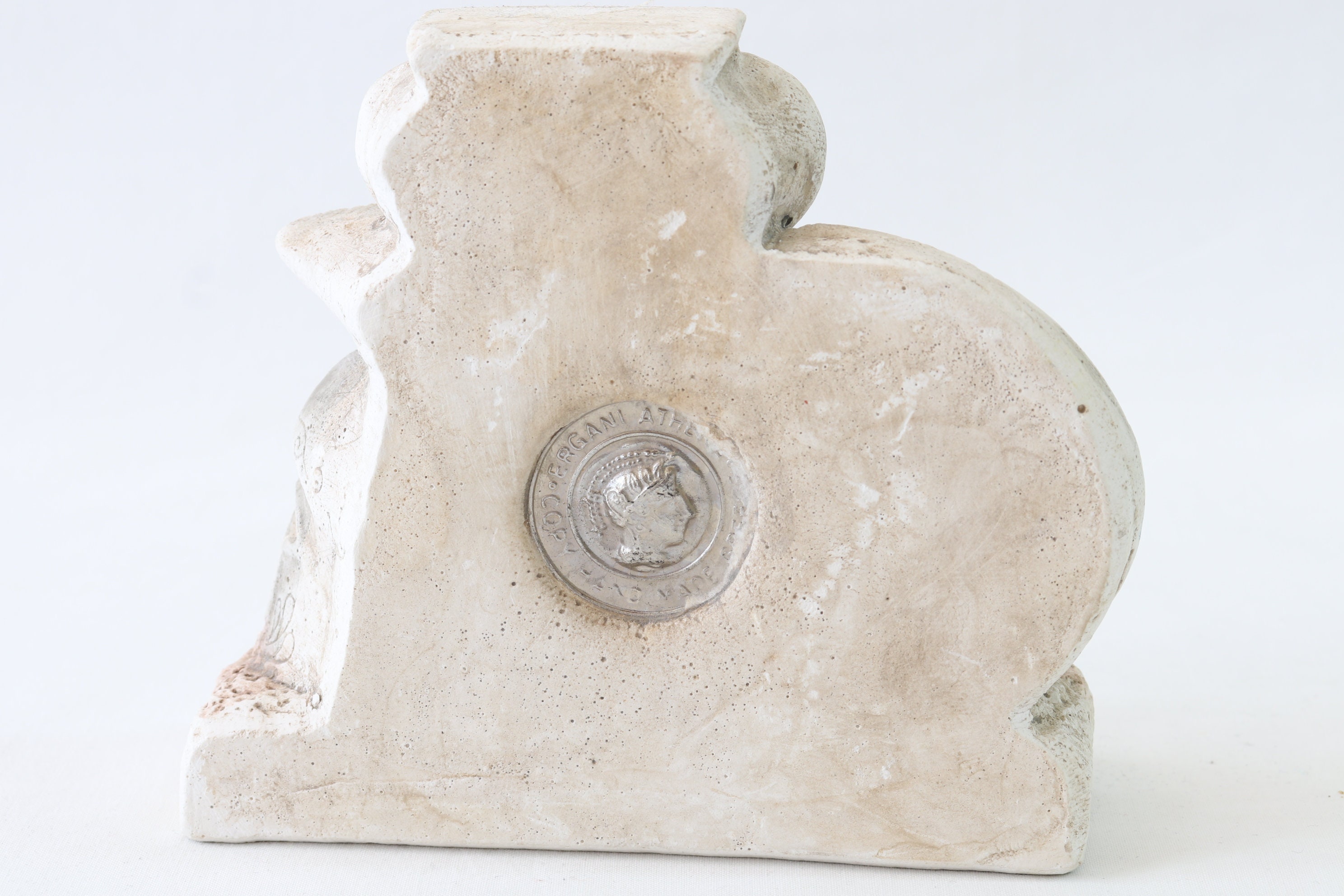 Ceramic Table Clock Greek Clock Desk Clock Desk | Etsy