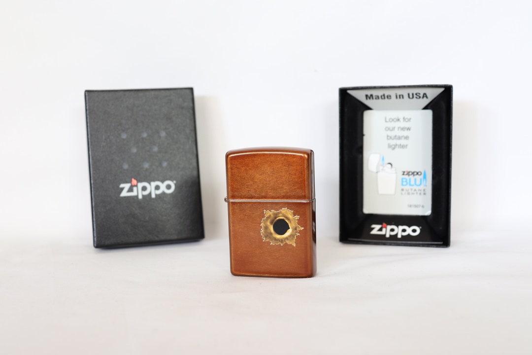 Bullet Hole Zippo Lighter, Vintage Zippo, Antique Zippo, Collectible ...