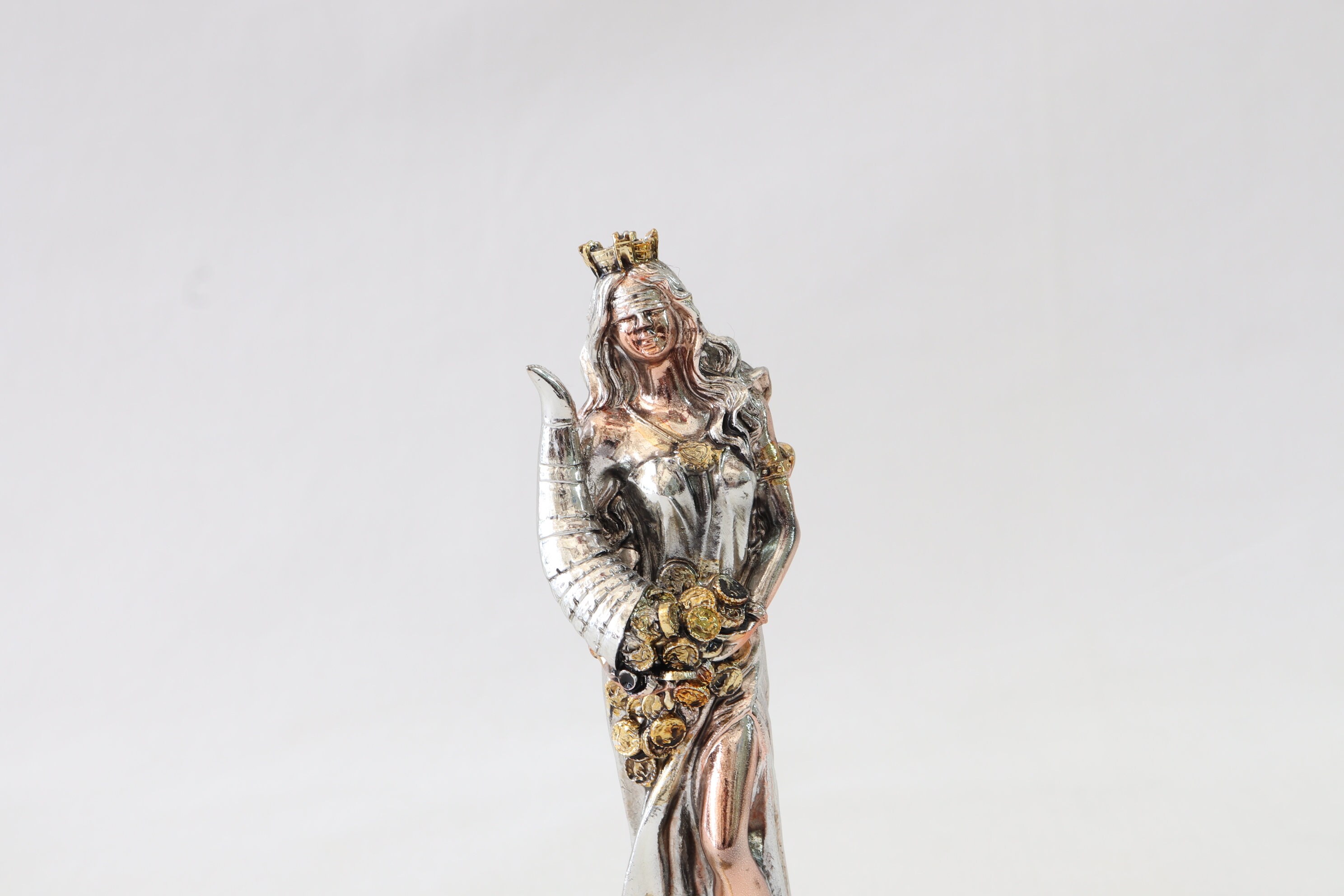 Tyche Goddess, Tyche Statue, Tyche Figurine, Tyche Sculpture, Olympian ...