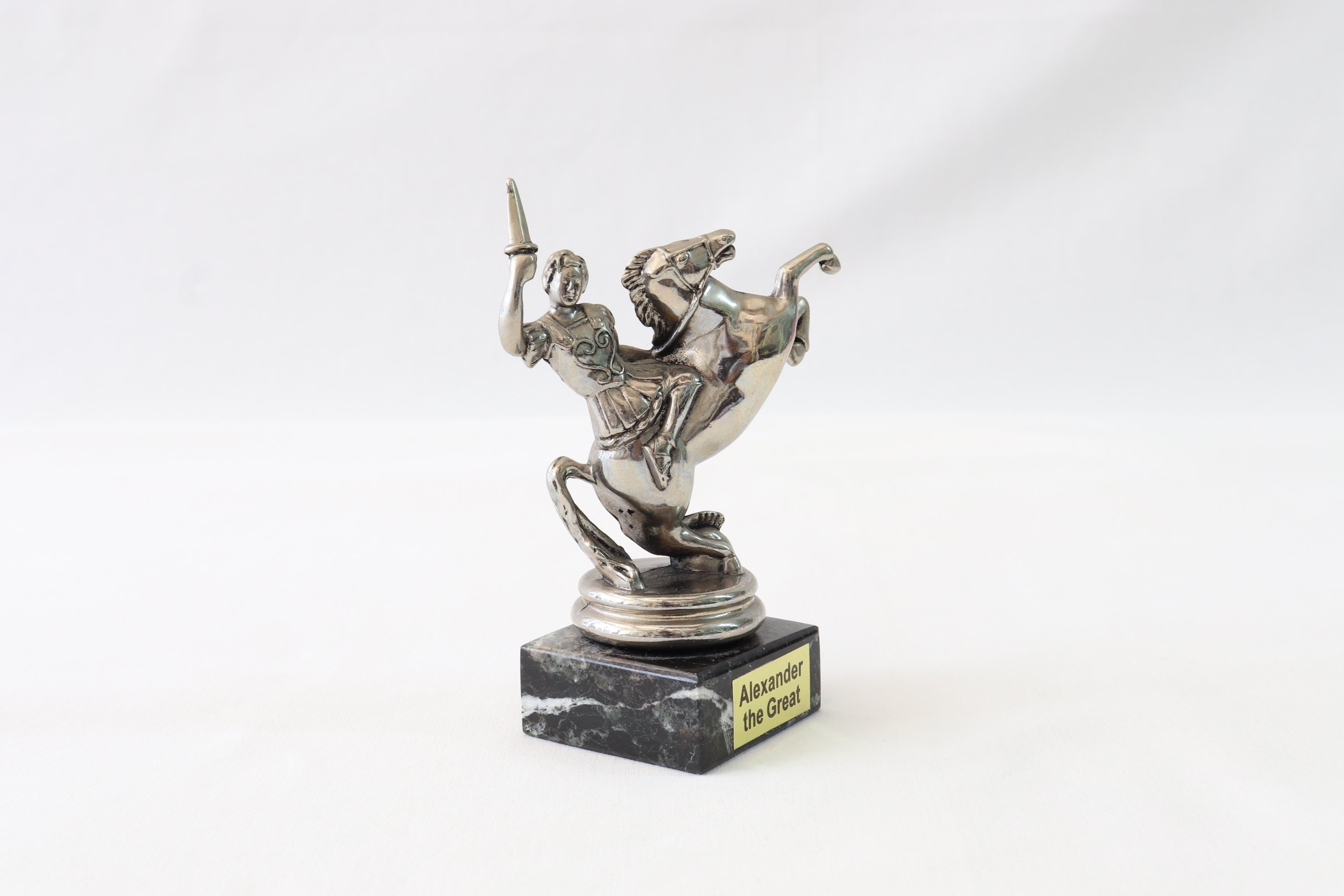 Alexander the Great Statue Bucephalus Statue Alexander the - Etsy