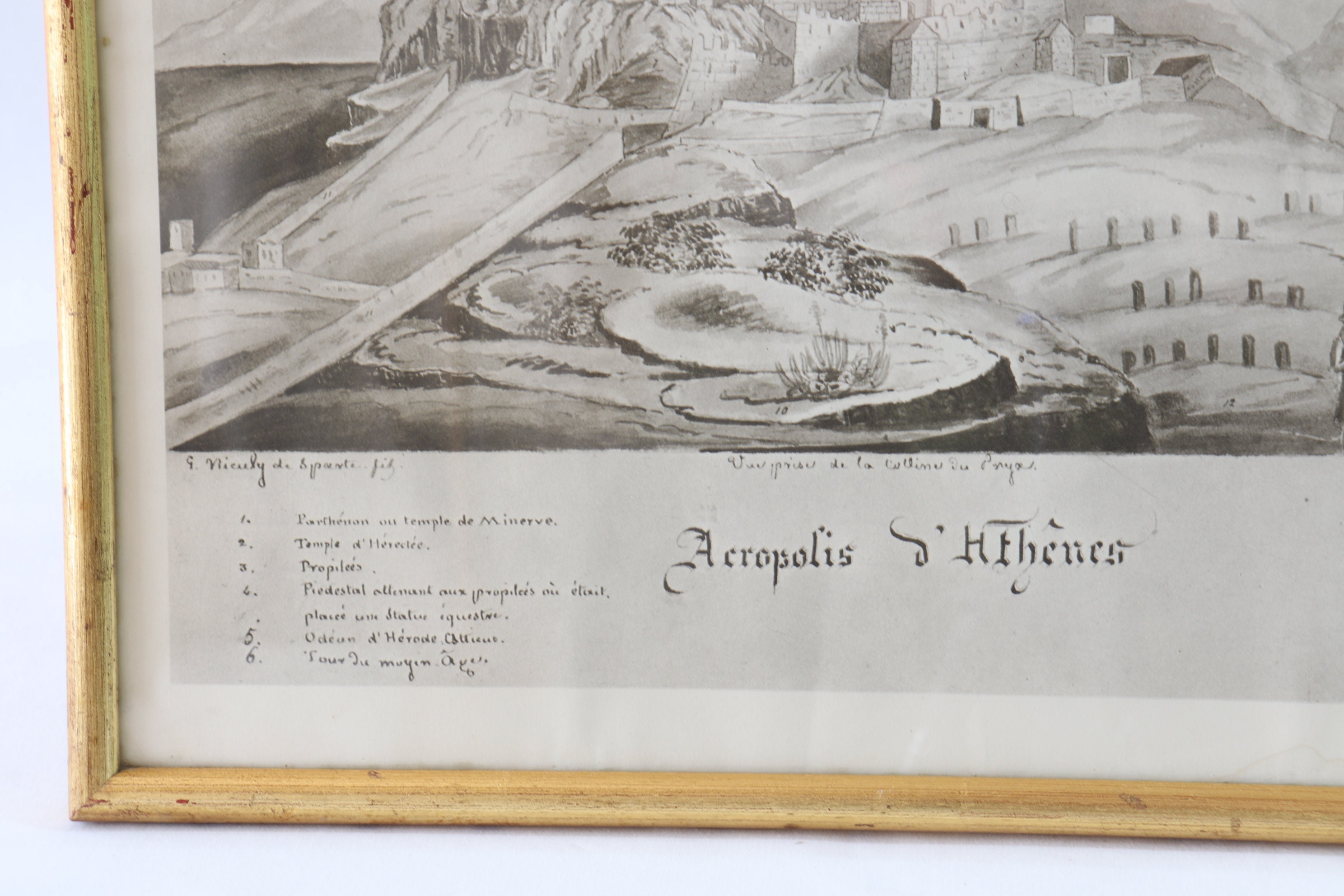 Acropolis Print, Parthenon Print, Ancient Greece Wall Print, Vintage ...