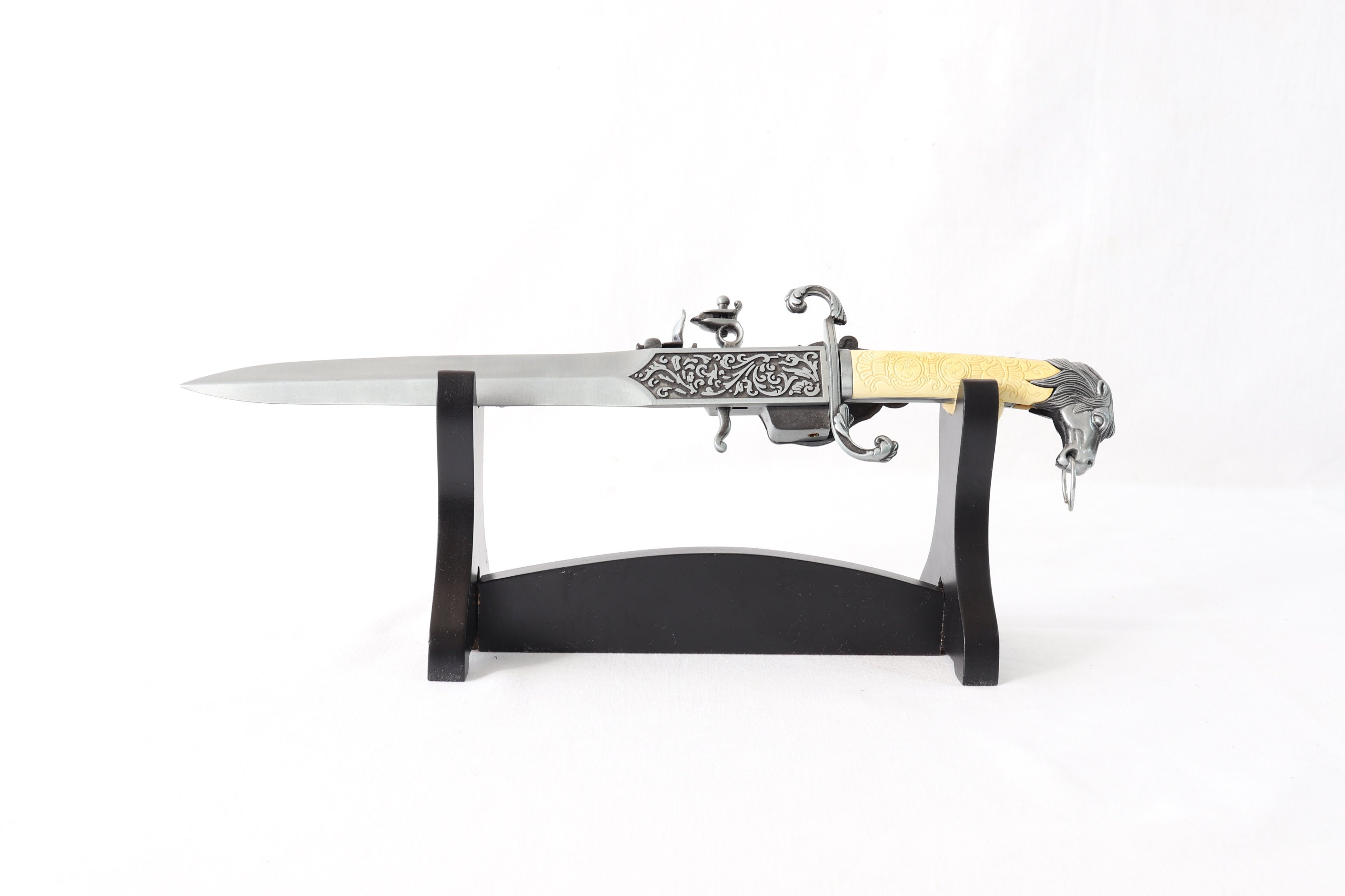 Flintlock Pistol Replica, Pistol Dagger Replica, English Pistol Replica ...