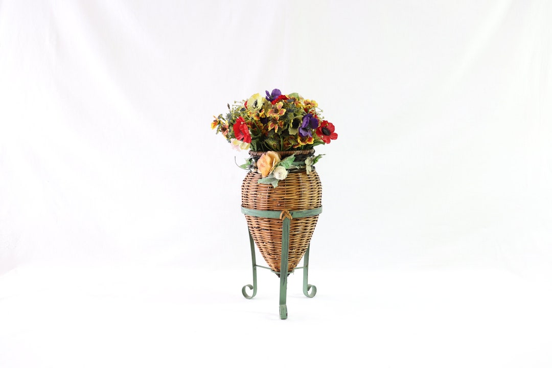 Handmade Amphora Vase, Reed Amphora, Mat Amphora, Reed Vase, Mat Vase ...