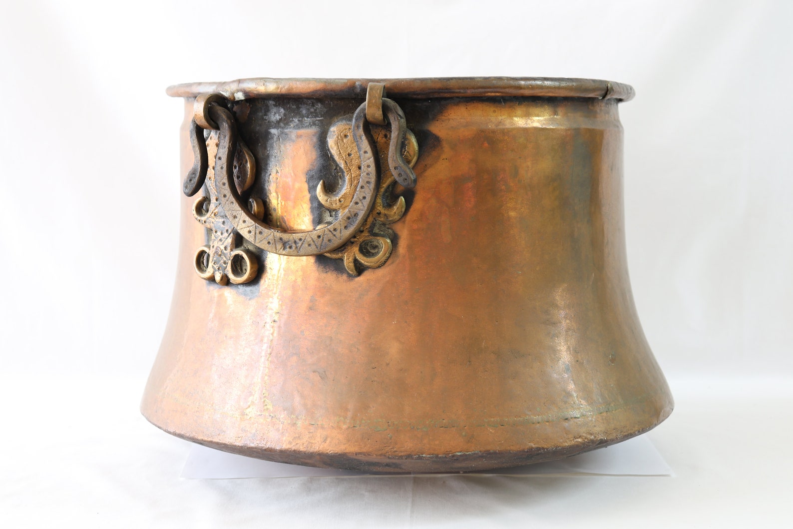Huge Copper Cauldron, Antique Large Cauldron, Antique Copper Pot ...