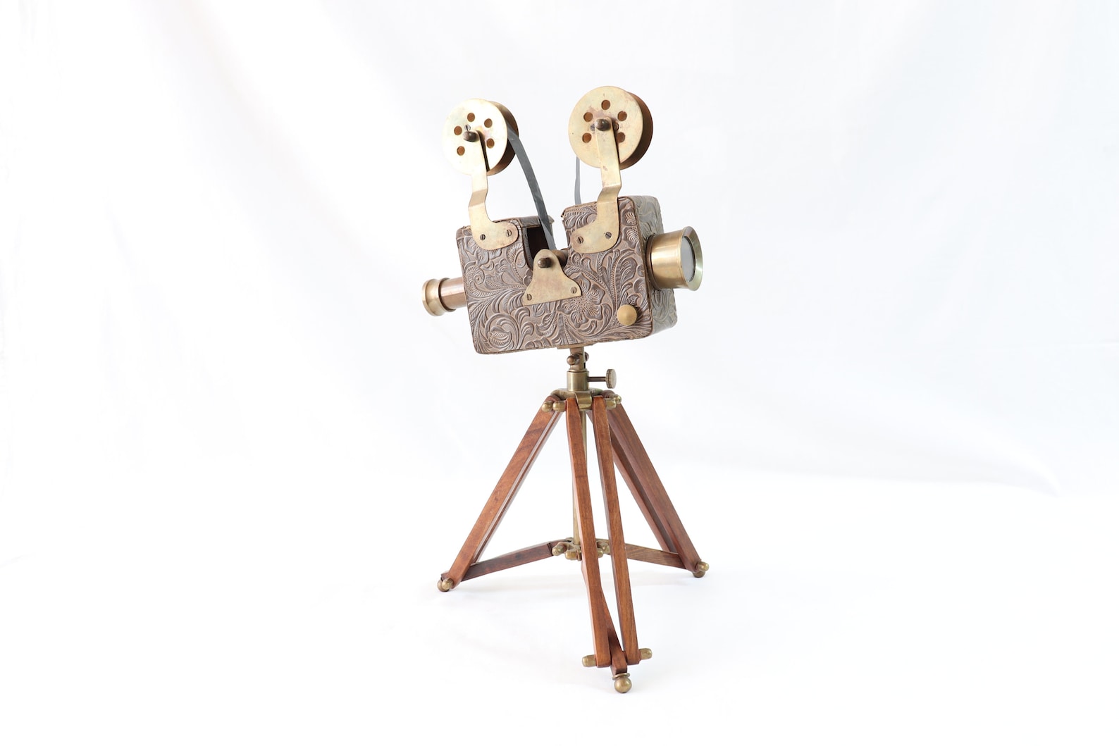 Vintage Movie Projector With Tripod, Retro Movie Projector, Antique ...