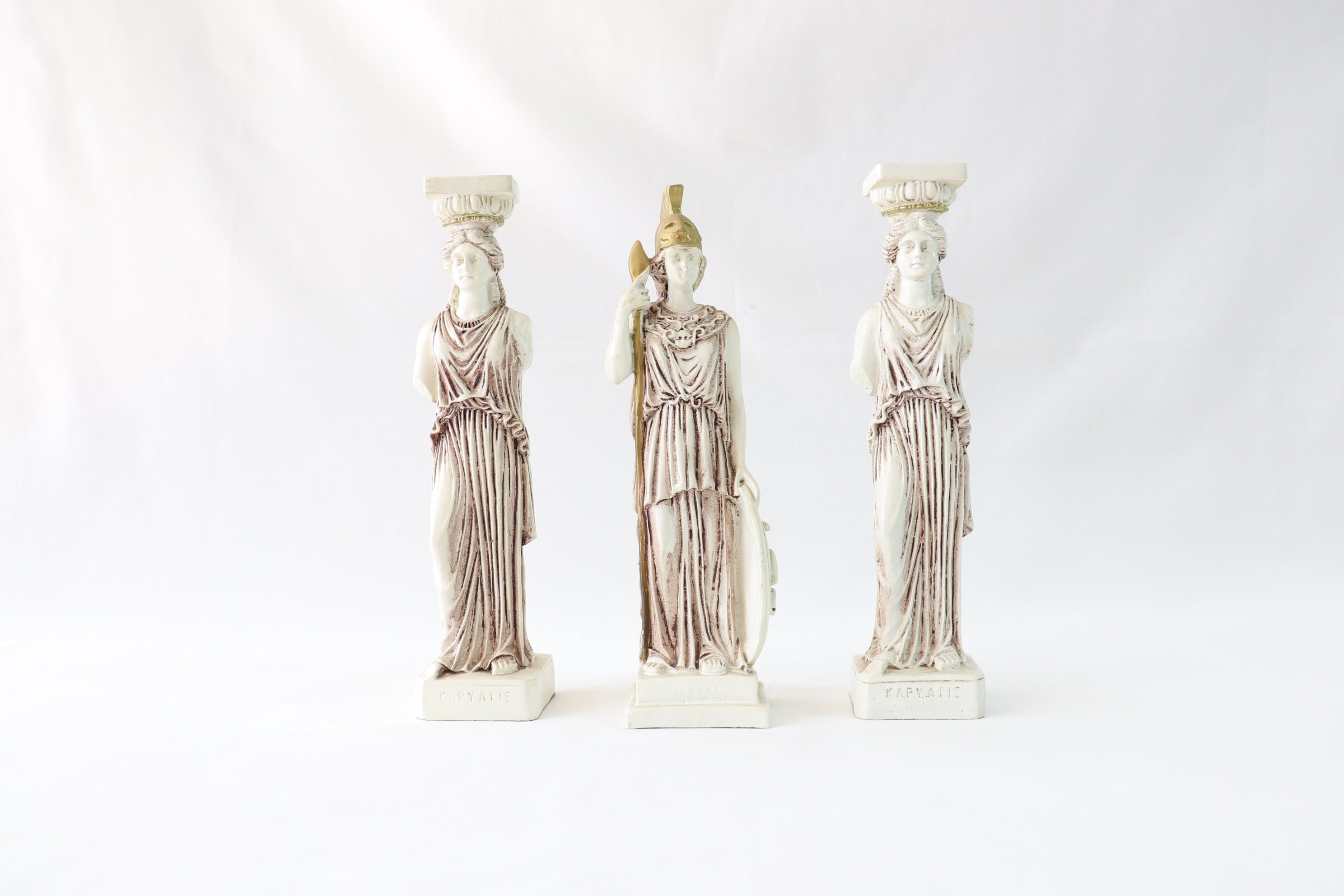 Athena Goddess Statue Athena Sculpture Athena Figurine - Etsy