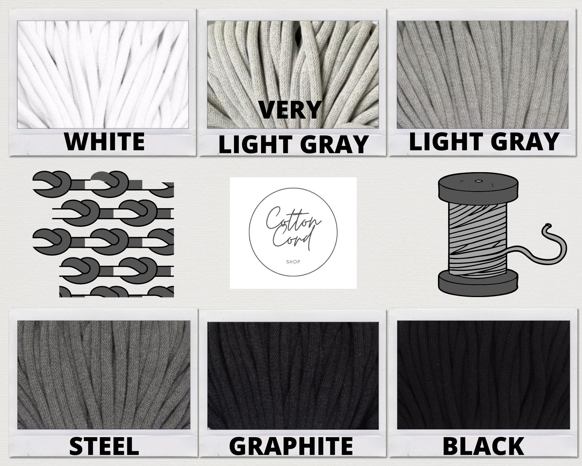 BRAIDED COTTON CORD 9mm 20 M Macrame Cord Cotton Cord - Etsy