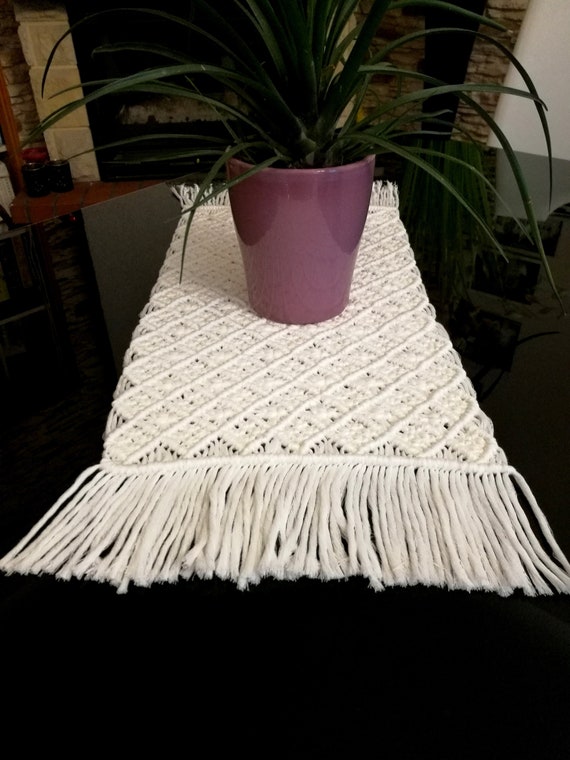 Table Runner Macrame Wedding Accesories Boho Wedding Table | Etsy