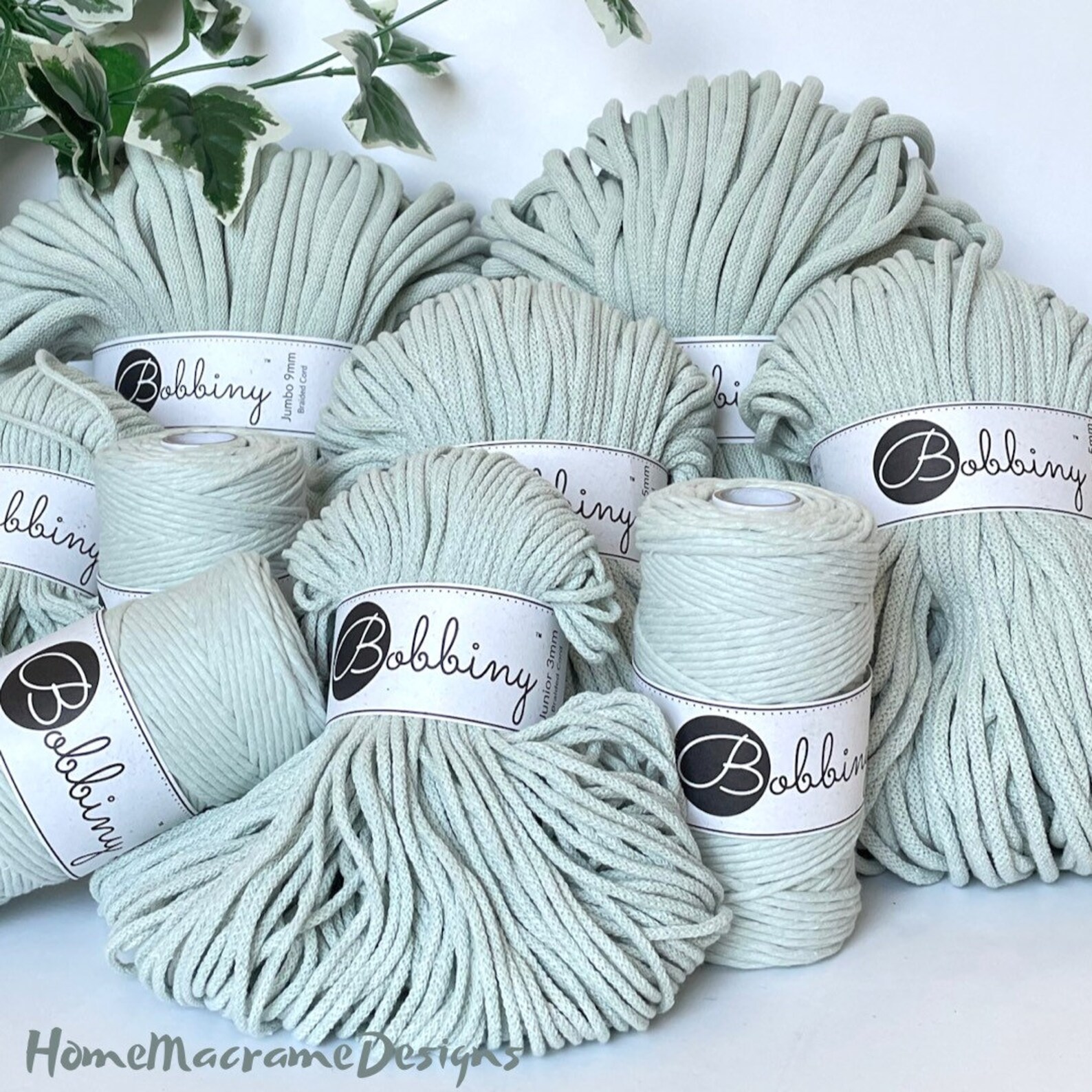 BOBBINY BRAIDED CORD 5mm 100 M 108 Yards Bobbiny - Etsy