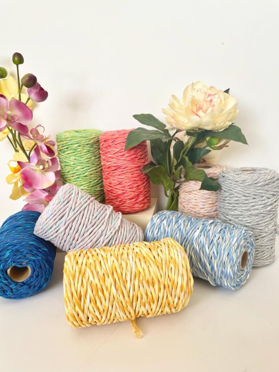 New Beautiful Colors Single Twist Cord 4 Mm 100 M 108 - Etsy