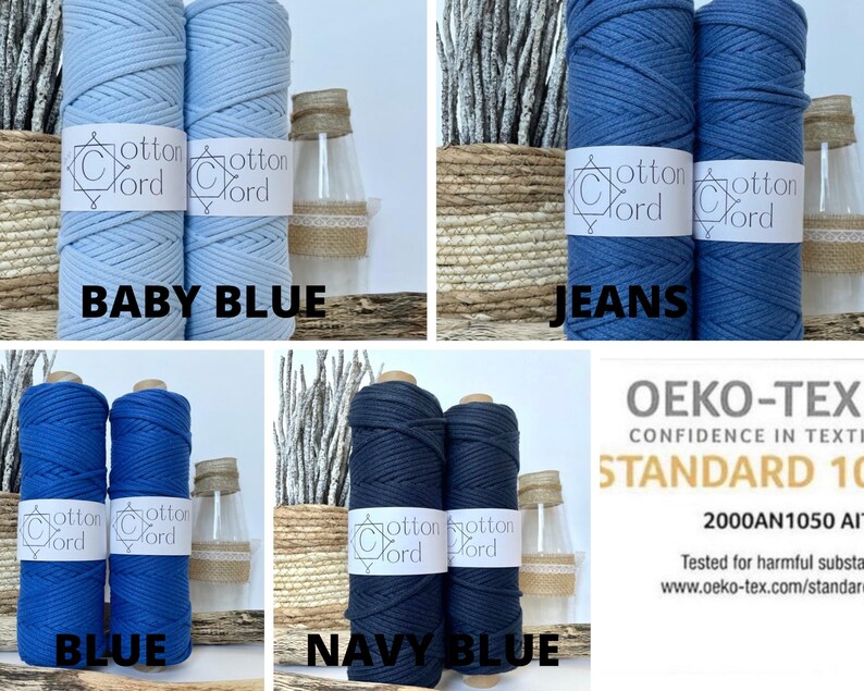 4 Mm Macrame Cord Braided Cord With Detanglet Ends Macrame - Etsy