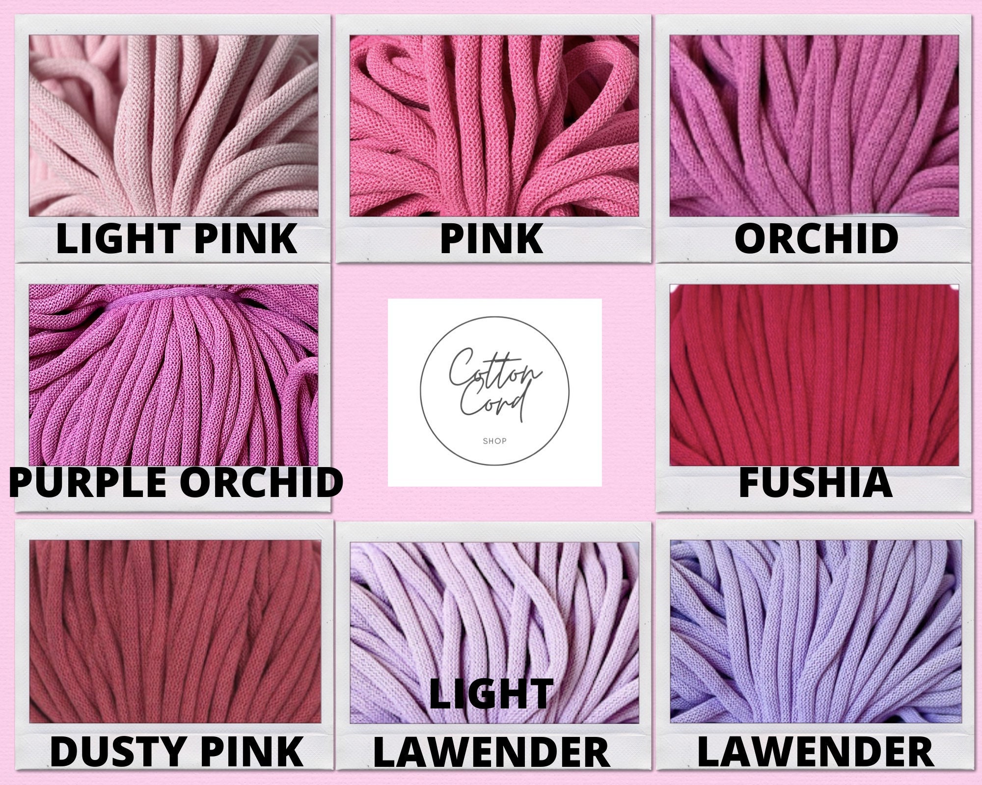 BRAIDED COTTON CORD 9mm 20 M Macrame Cord Cotton Cord - Etsy