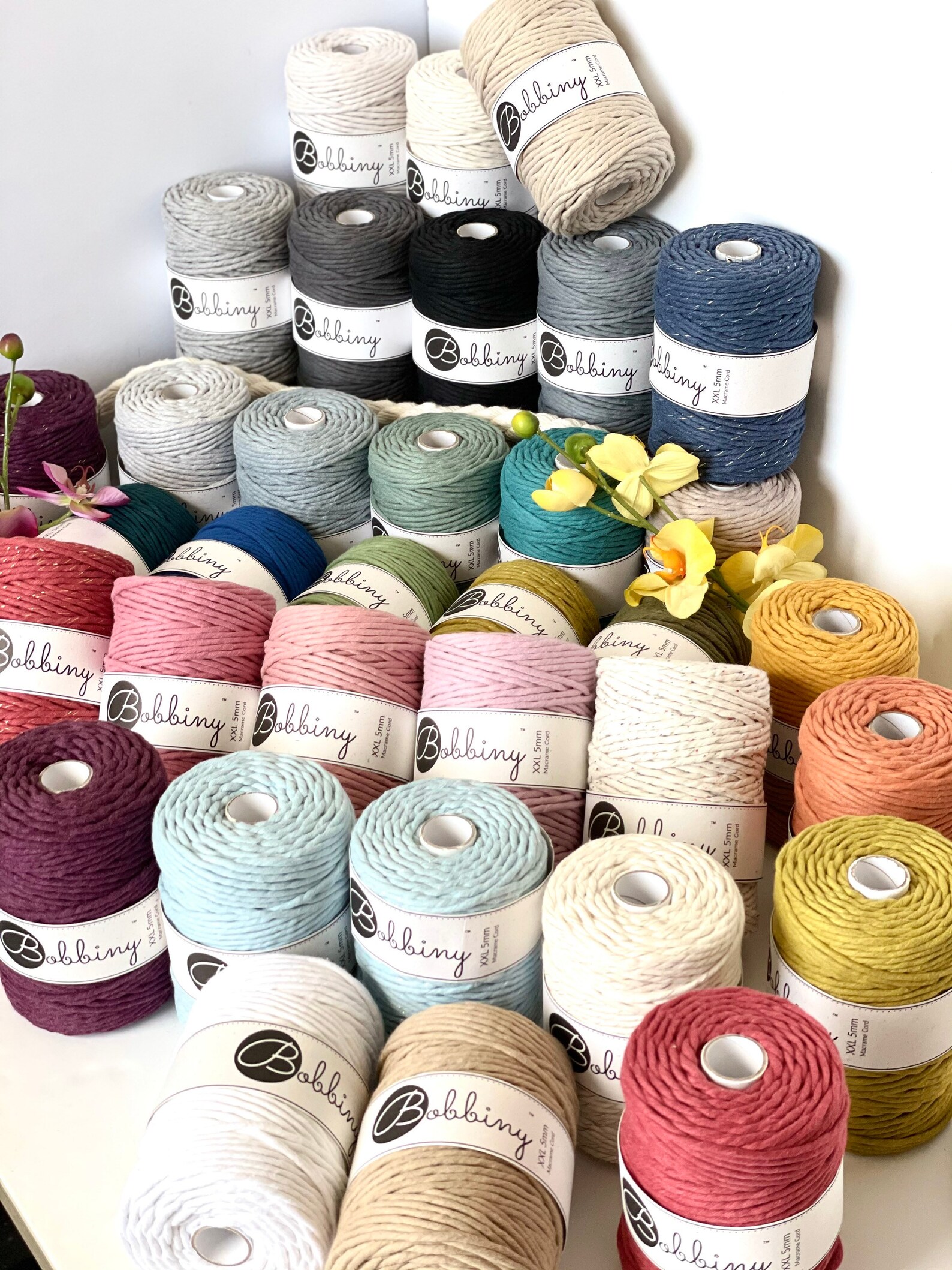 100 Metres Cotton Cord Twisted Macrame Cord 5 Mm Twisted - Etsy