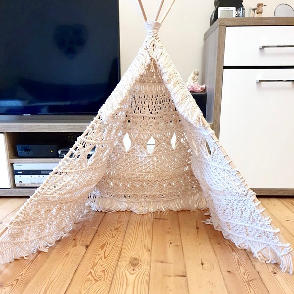 Macrame Tent - Etsy