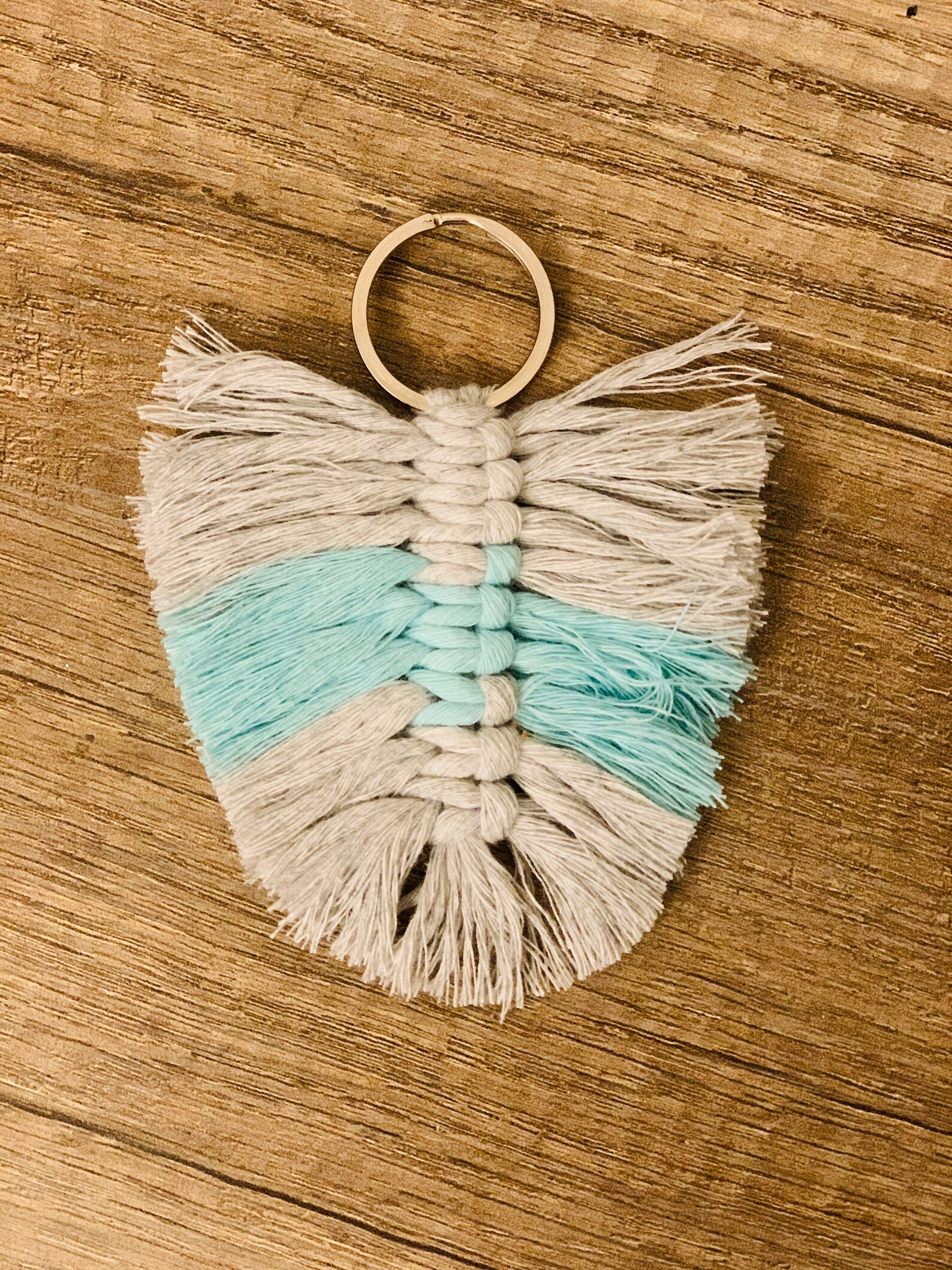 Boho Macrame Keychair Macrame Pendant Macrame Key Macrame | Etsy