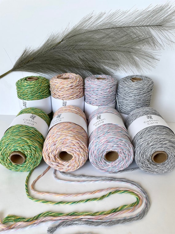 New Beautiful Colors Single Twist Cord 4 Mm 100 M 108 - Etsy