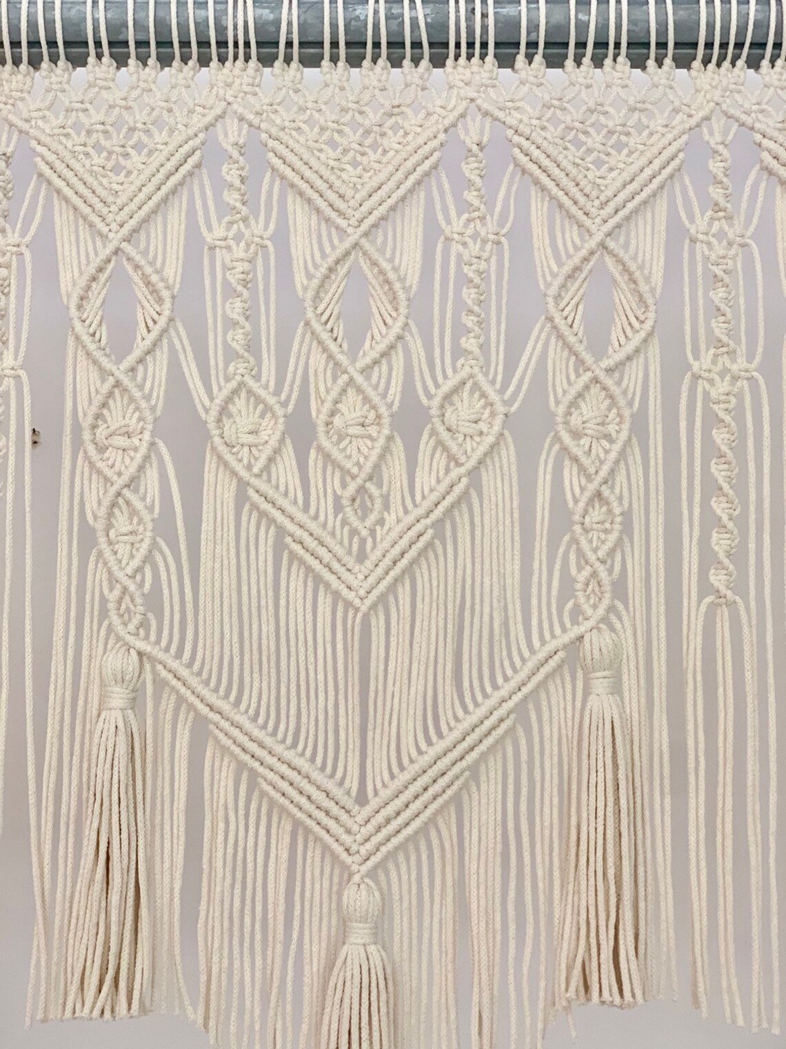 Macrame, Curtain on the Window ,curtain Macrame, Large Macrame ...