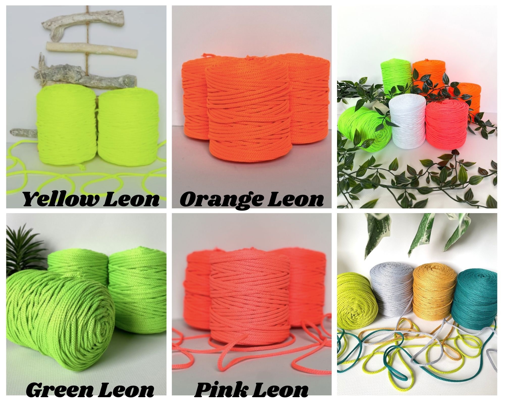 3mm Polyester Macrame Cord Macrame Rope 3mm Macrame Yarn - Etsy