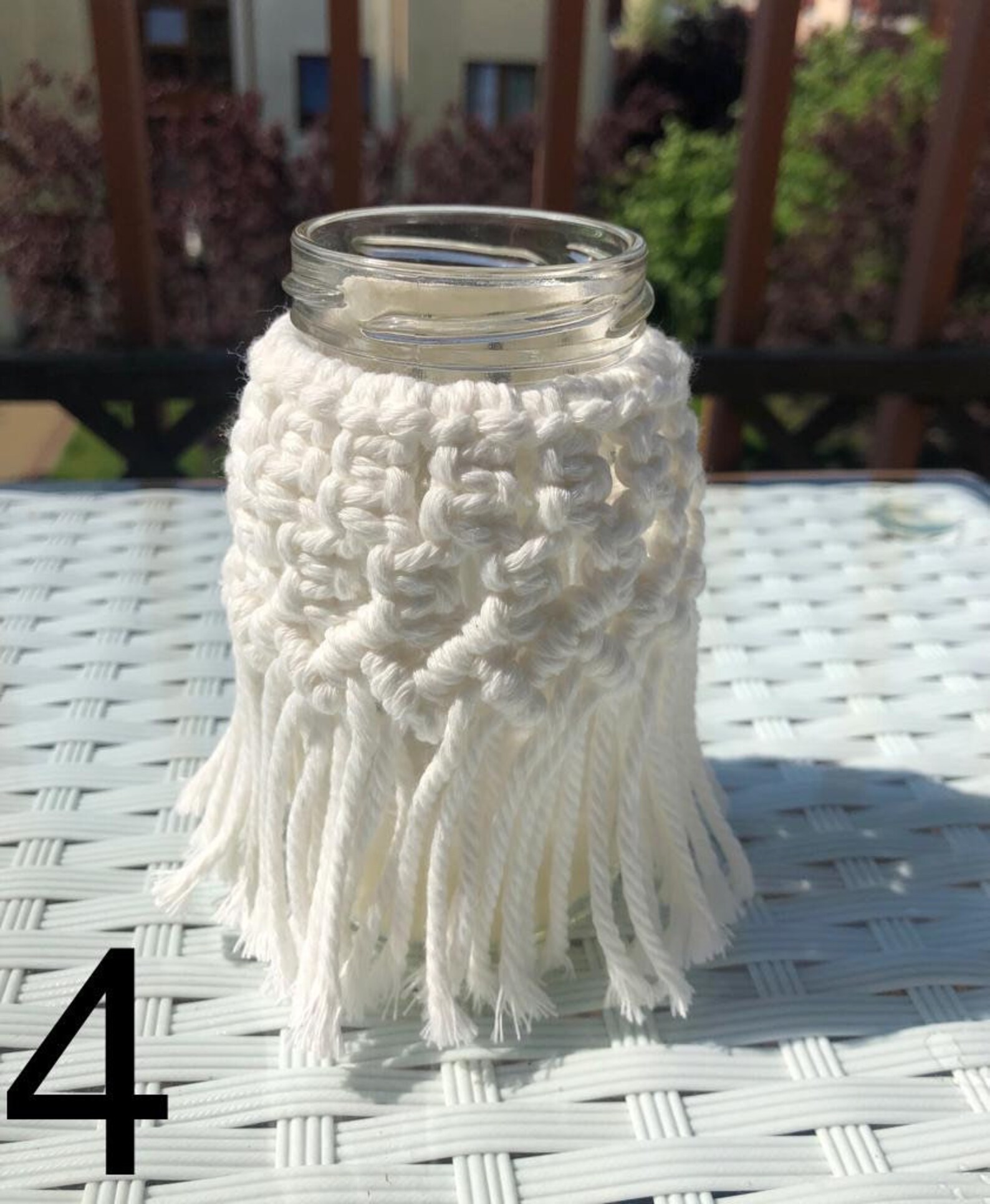Macrame Vase Macrame Jar Macrame Lanterns Wedding Decor - Etsy