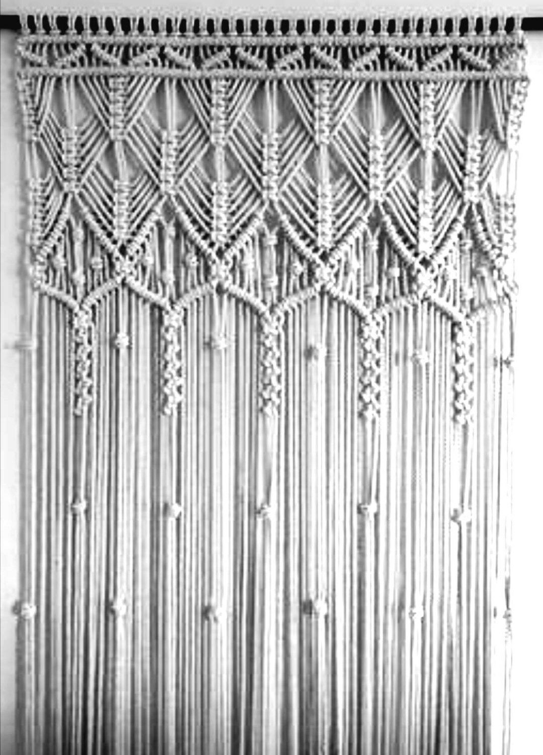 Wedding Macrame Curtain Macrame Large Macrame Makrama - Etsy