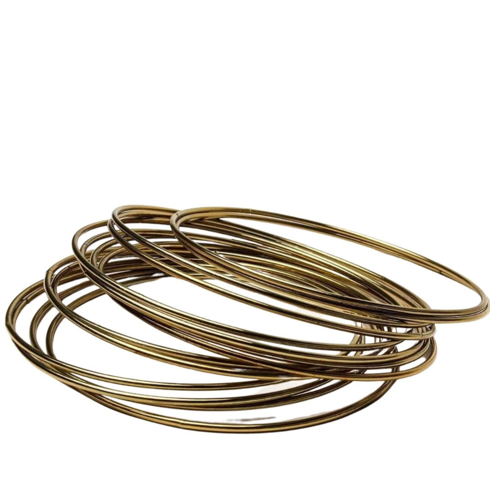 White Golden Black Silver Dreamcatcher Hoop Metal Hoop at - Etsy