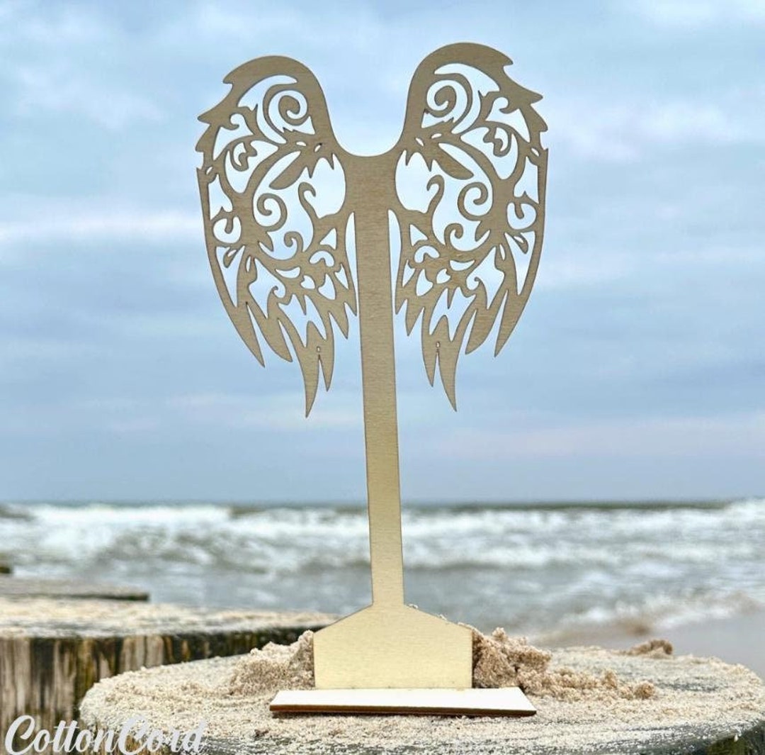 Wooden Wings Stand for Macrame Angel, Stand for Angel Angelic 5 - Etsy