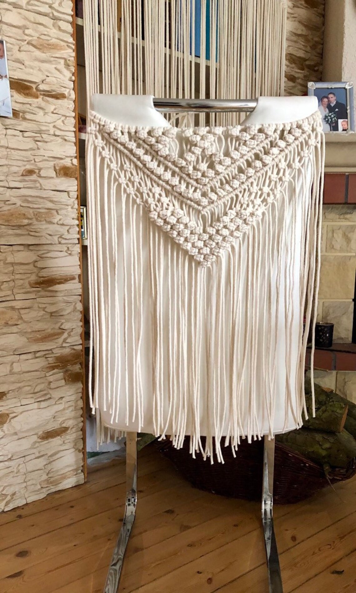 Wedding Macrame Back Chair Macrame Wedding Chair Back Decor | Etsy