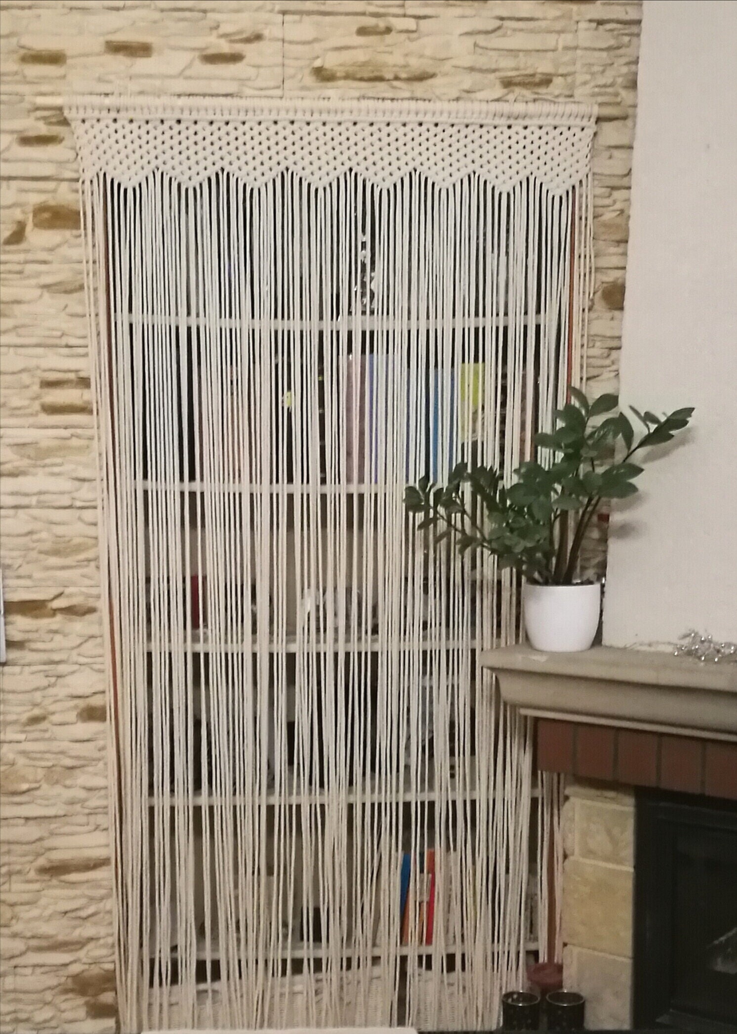 Curtain Macrame Large Macrame Wedding Macrame - Etsy