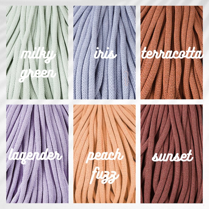 BOBBINY BRAIDED CORD | 3mm | 100 M | 108 Yards | Bobbiny | Macrame Cord ...