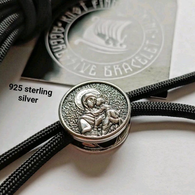 Silver 925 Paracord Beads - Etsy