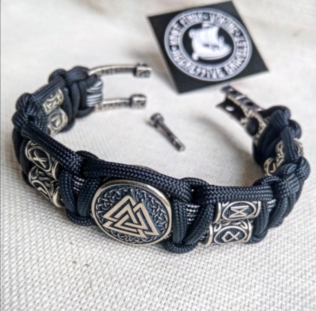 Paracord Viking Bracelet Tutorial: Celtic Knot Weaving (PDF Pattern) - Etsy