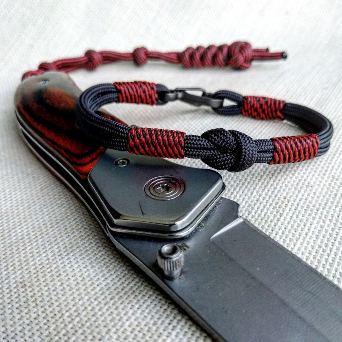 Tutorials Weaving Thin Paracord Bangle. Video Instruction for - Etsy
