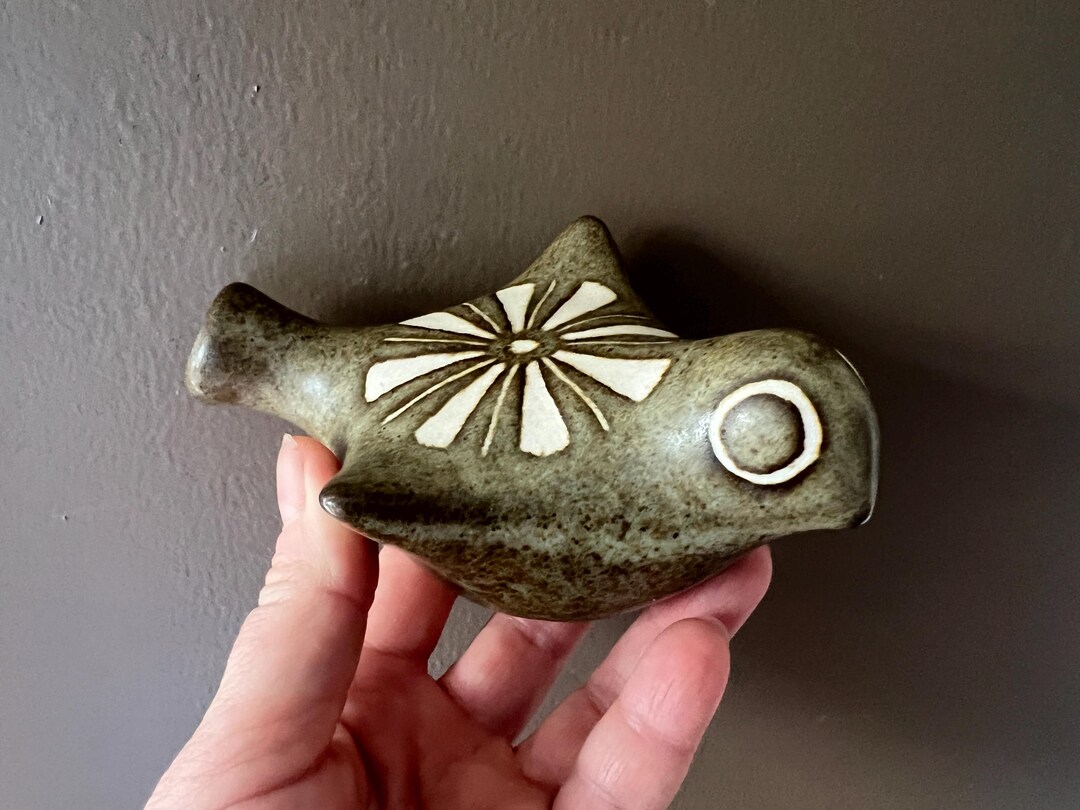 Vintage Strawberry Hill Werkshop Pottery Bird | Mid Century Canadian ...
