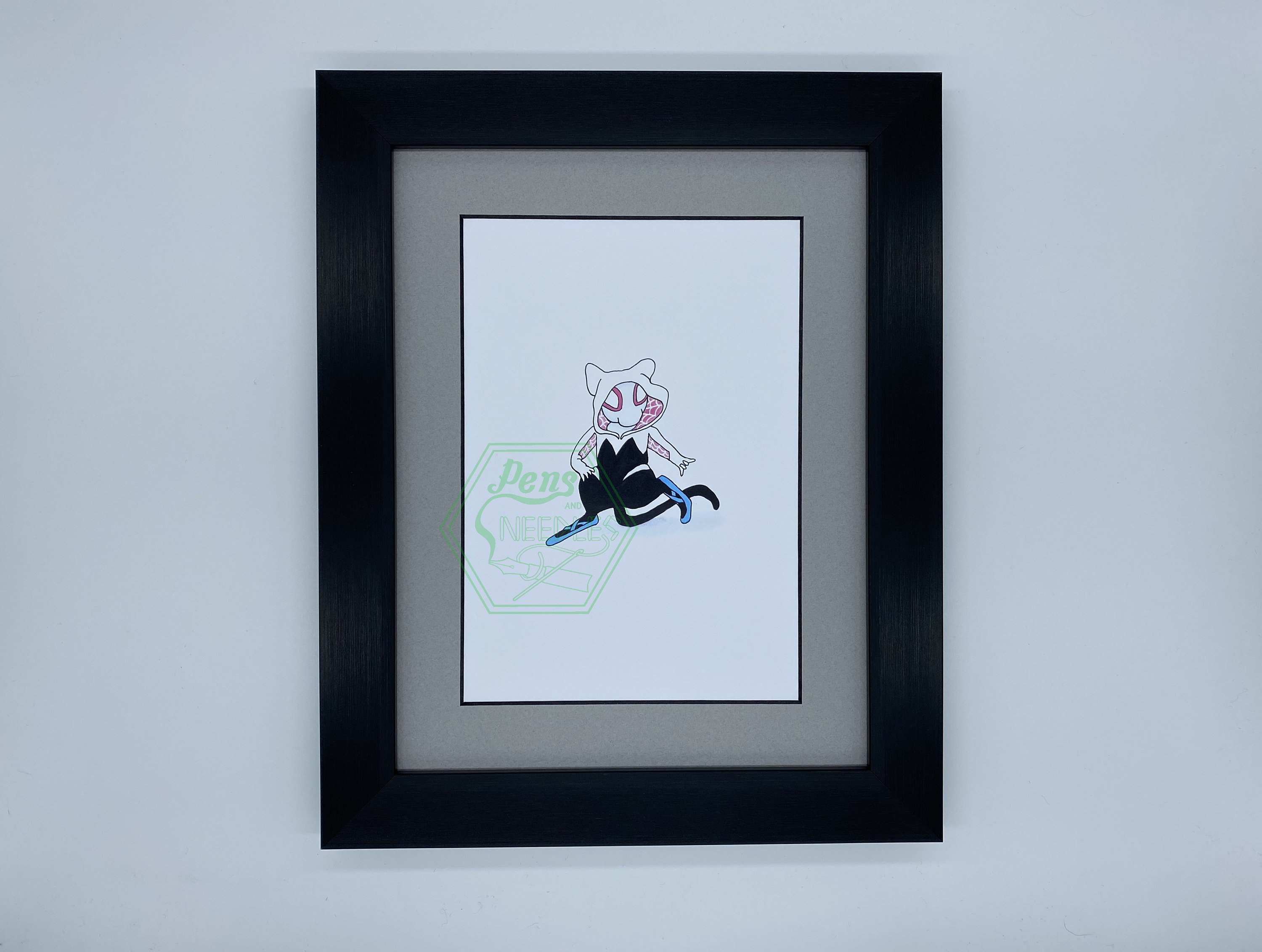 Spider-gwen Mouse Print A5 | Etsy