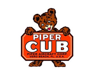 Piper Cub Patch - Etsy UK