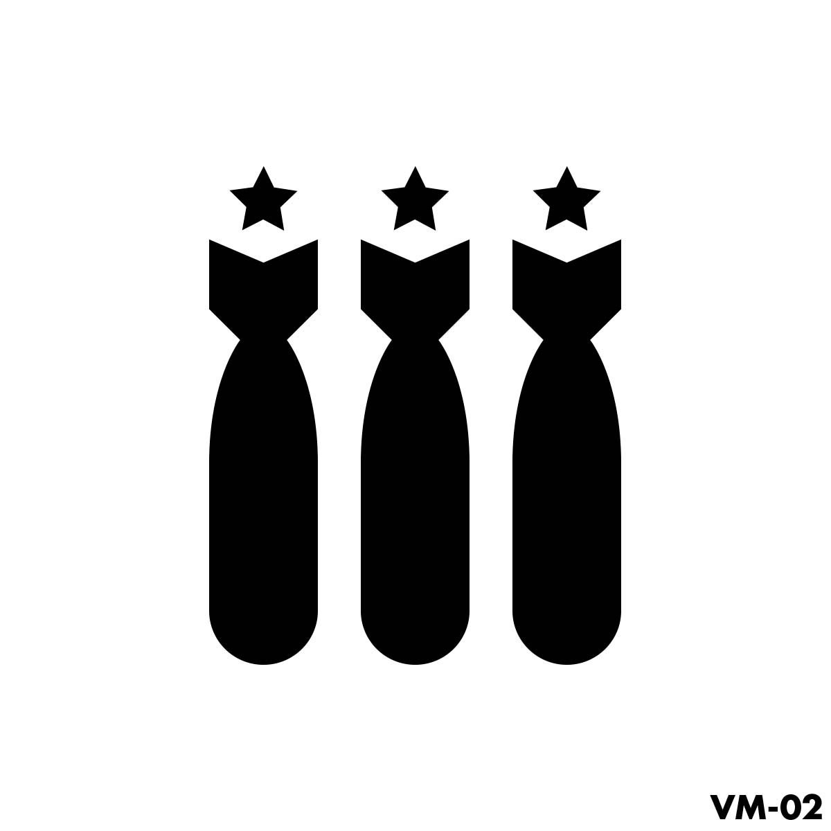 Lead Crew Bomb Mission 2 - WWII Victory Mission Decal Sticker Marking ...