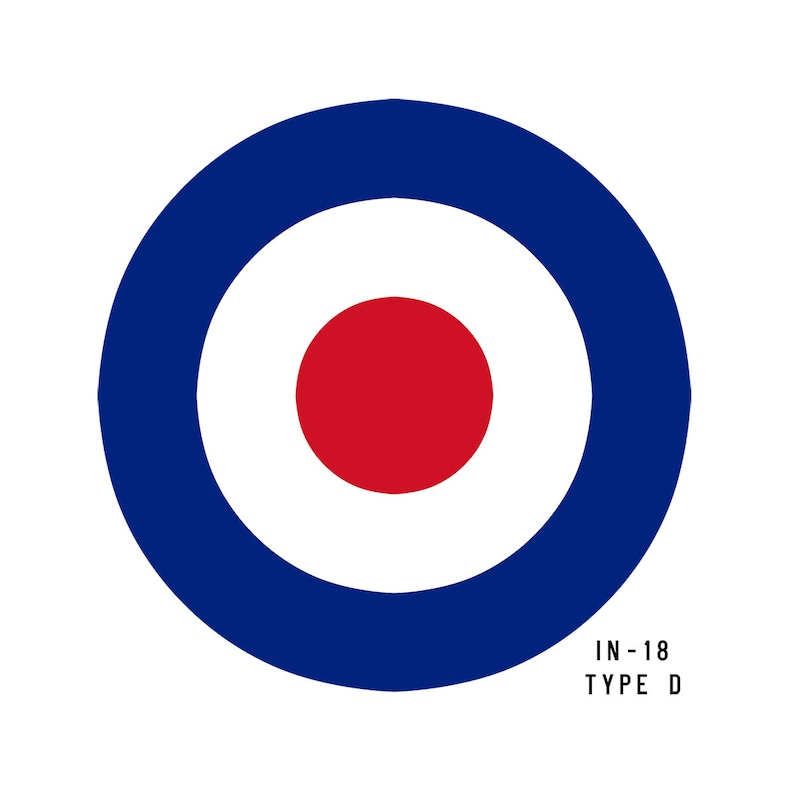Royal Air Force RAF Insignia Type D Roundel RAF British - Etsy