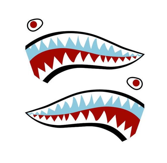 Airplane Shark Mouth