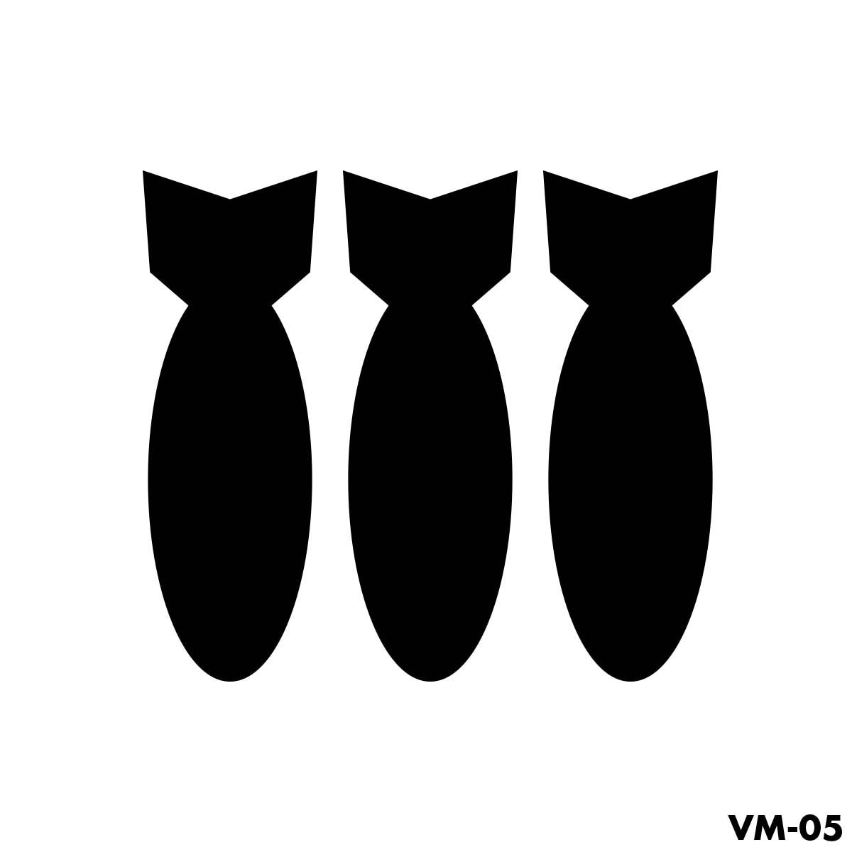Bomb Mission Marking 3 - WWII Victory Mission Decal Sticker Marking ...