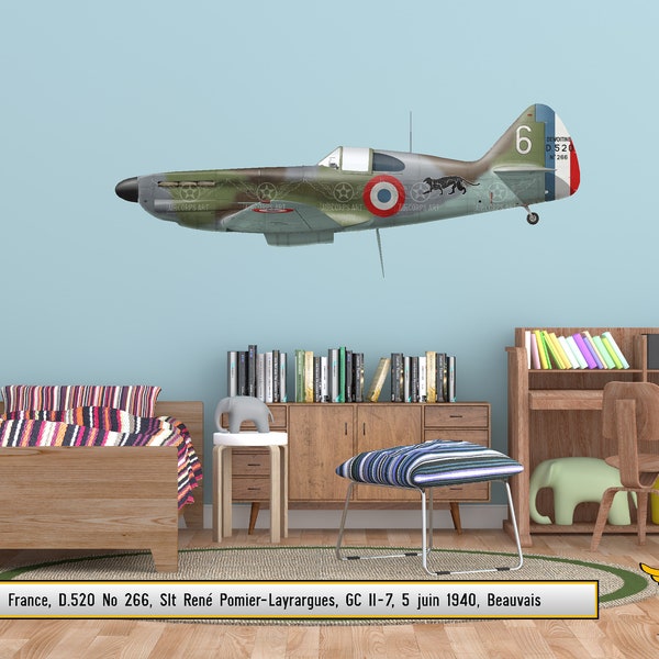 Wwii Aircraft Wall Decal - Etsy