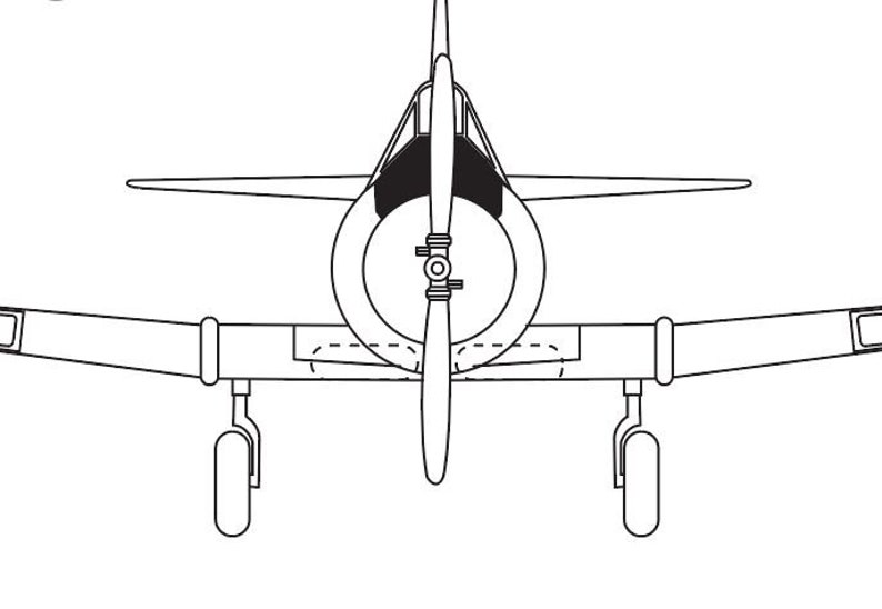 Airplane Vector Art T-6 Texan Digital Artwork Plane | Etsy