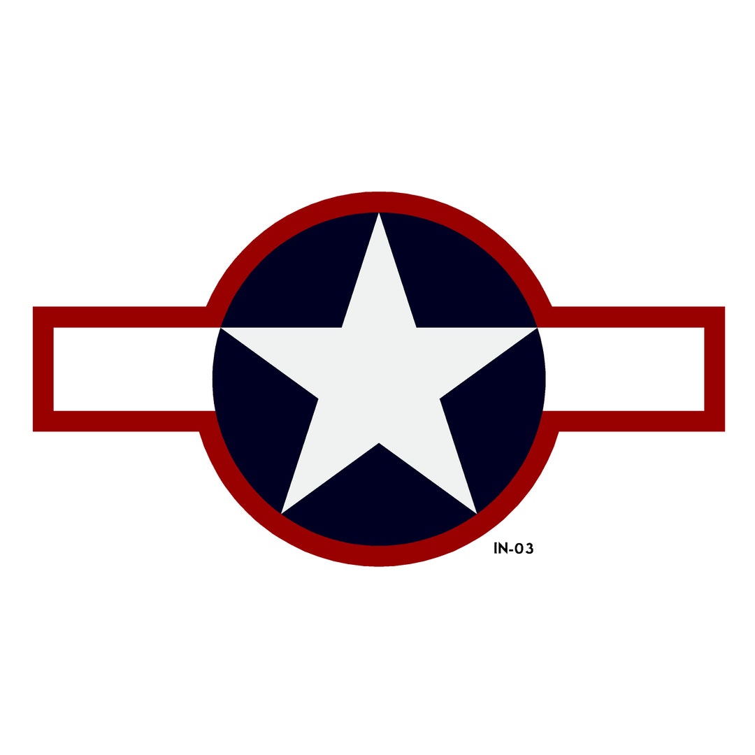 Air Force Decal - Insignia Star and Bars Decal or Paint Mask - U.S ...