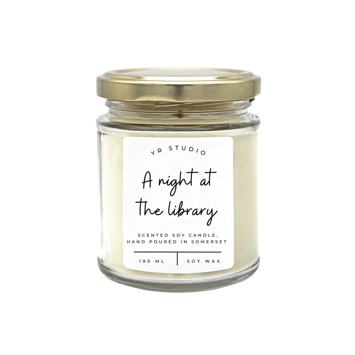 Night at the Library Candle Bookish Literary Fandom Candle - Etsy