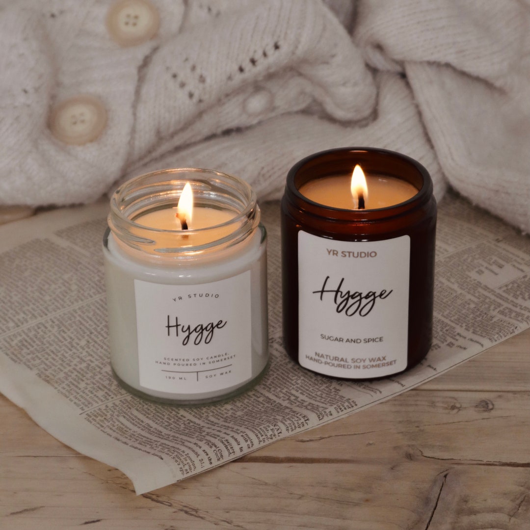 Cosy Hygge Candle Scandinavian Decor Hygge Gift Cosy - Etsy