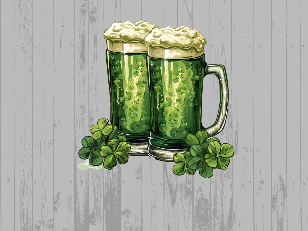 Beer Drinks St Patricks Day Clipart PDF PNG Commercial and Personal Use ...